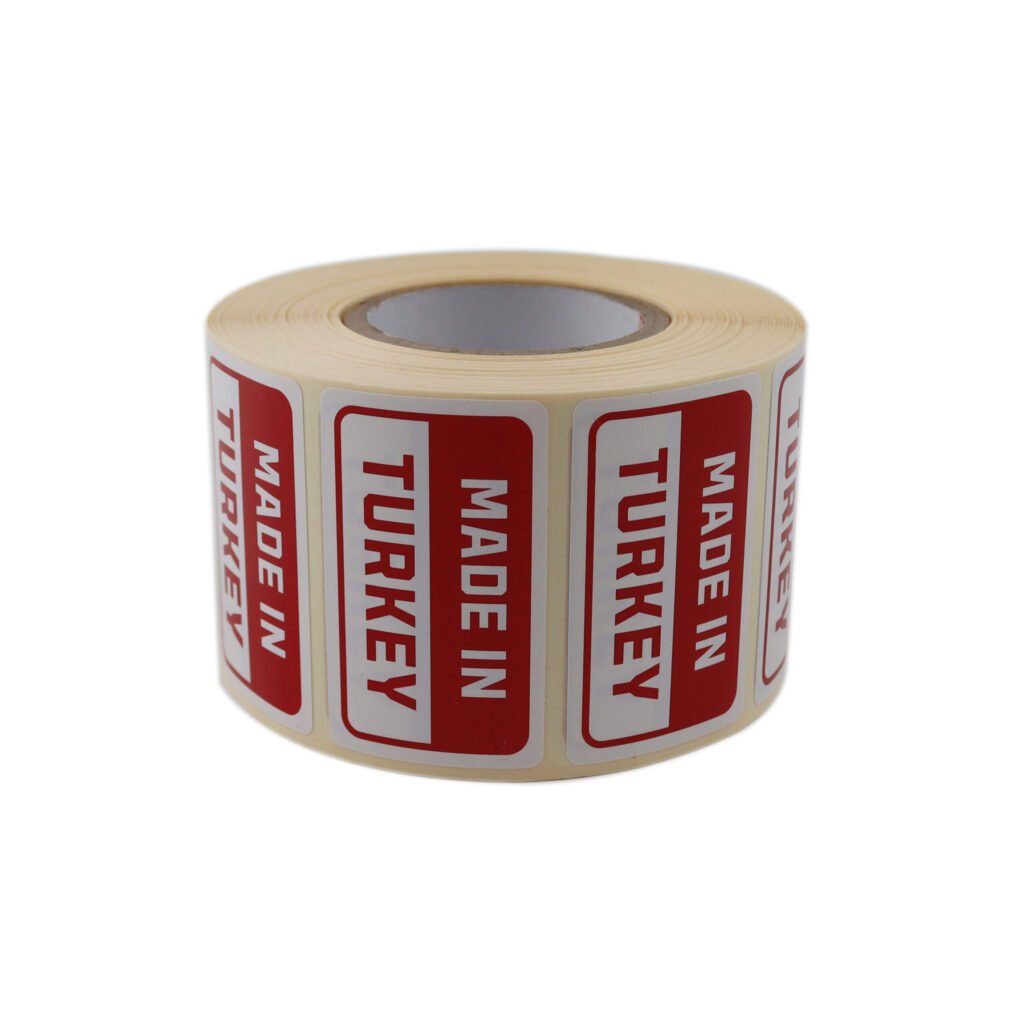 Customized Product Origin Label 50mm x 30mm 1000 Pieces - Roll Label Shop